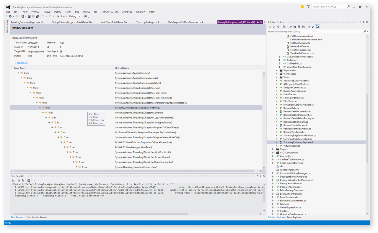 Visual-Studio-Intellitrace – Joshua Kales UX Design